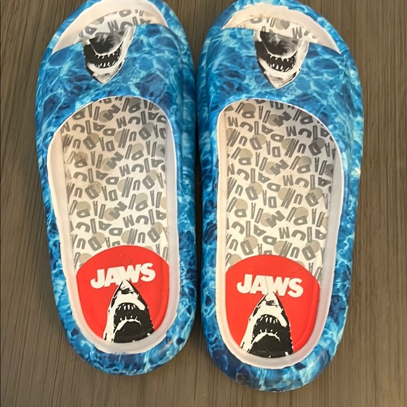 Universal | Shoes | Universal Blue Shark Sandals | Poshmark